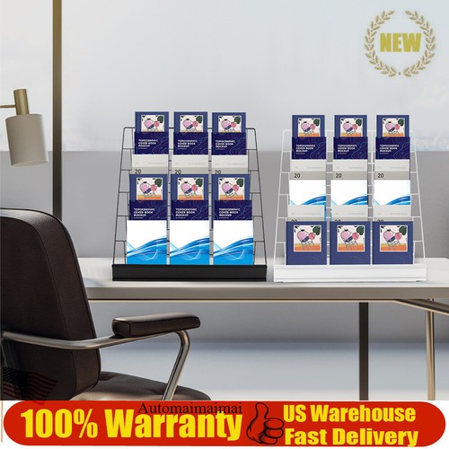 6 Tier Wire Countertop Rack Comic Book Rack Book Display Stand For ...