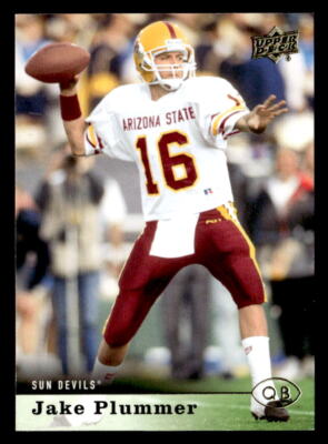 Jake Plummer 2013 Upper Deck Card #11 Arizona State Sun Devils | eBay