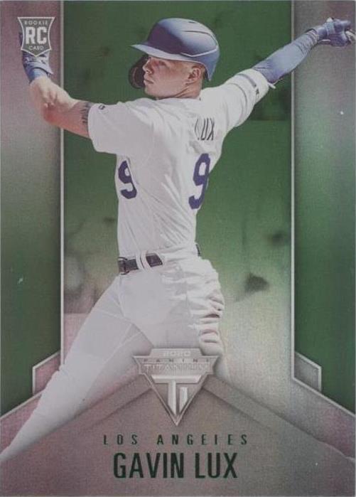 2020 Panini Chronicles - Titanium Gavin Lux #17 Green (RC) for sale ...