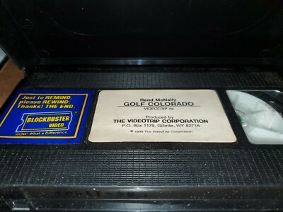 RAND MCNALLY Golf Colorado [VHS] B | eBay