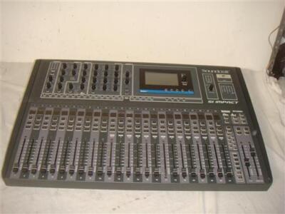 SOUNDCRAFT SI IMPACT DSP 40 CH DIGITAL MIXER W 32x32 USB AUDIO ...