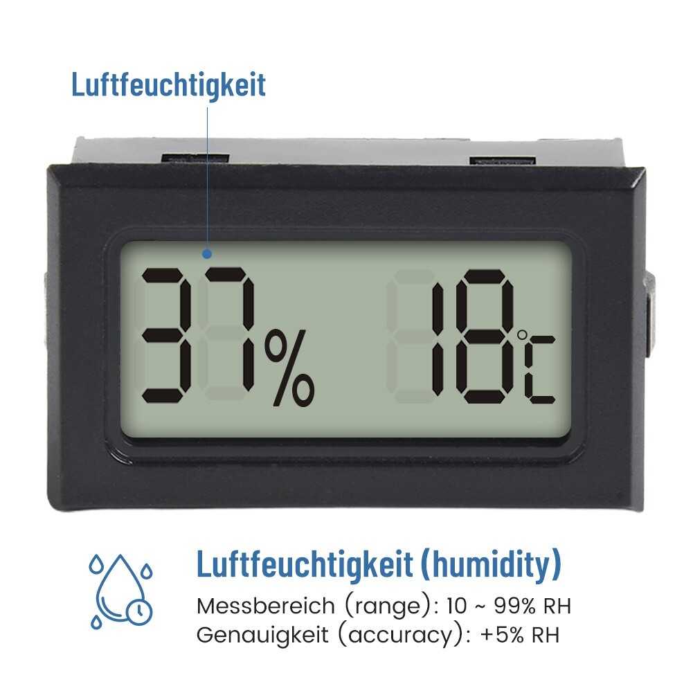 Compact and Efficient Hygrometer Thermometer for Accurate Measurements ...