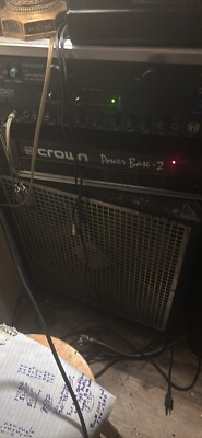 Bass Half Cab Set Up For Bass Guitar Rack Power. | eBay