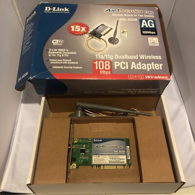 D-Link Wireless AG 108 Desktop Adapter DWL-AG530 New 790069264375| eBay