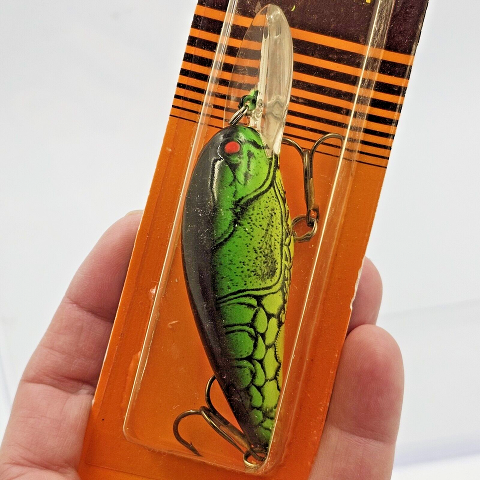 Vtg Bomber Lures Model A Crankbait 7A Orange Pack 1/2 Oz 8-10 Ft Choose ...