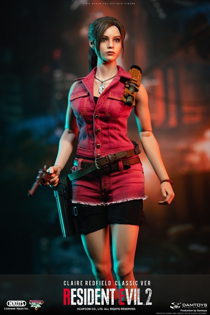 In stock DAMTOYS DMS038 1/6 Resident Evil 2 Claire Redfield In stock DAMTOYS DMS038 1/6 Resident Evil 2 Claire Redfield