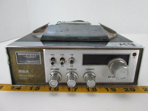 Vintage RCA CB-Copilot CB Radio 14T304 Mobile Unit 40 Channel PA SKU K4 ...