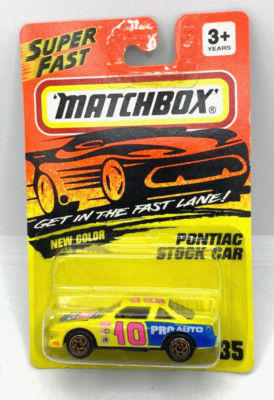 40716 MATCHBOX / SUPER FAST 1993 / #35 PONTIAC STOCK CAR | eBay
