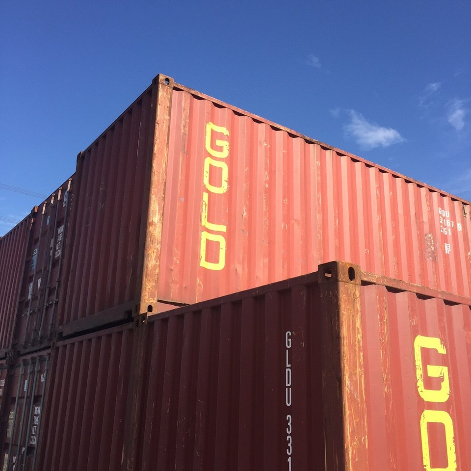 Shipping Containers used random colours £1350 plus vat 01133-200316 ...