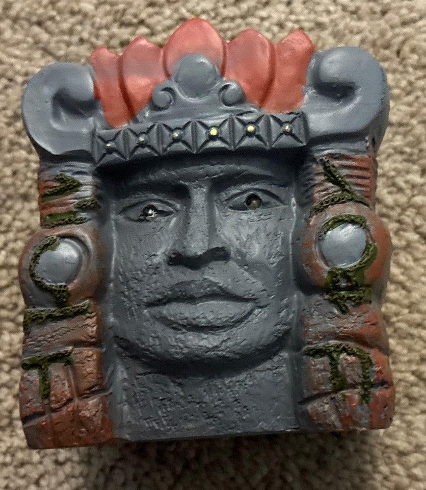Nickelodeons Legends Of The Hidden Temple Olmec Coin Bank 2017 | eBay