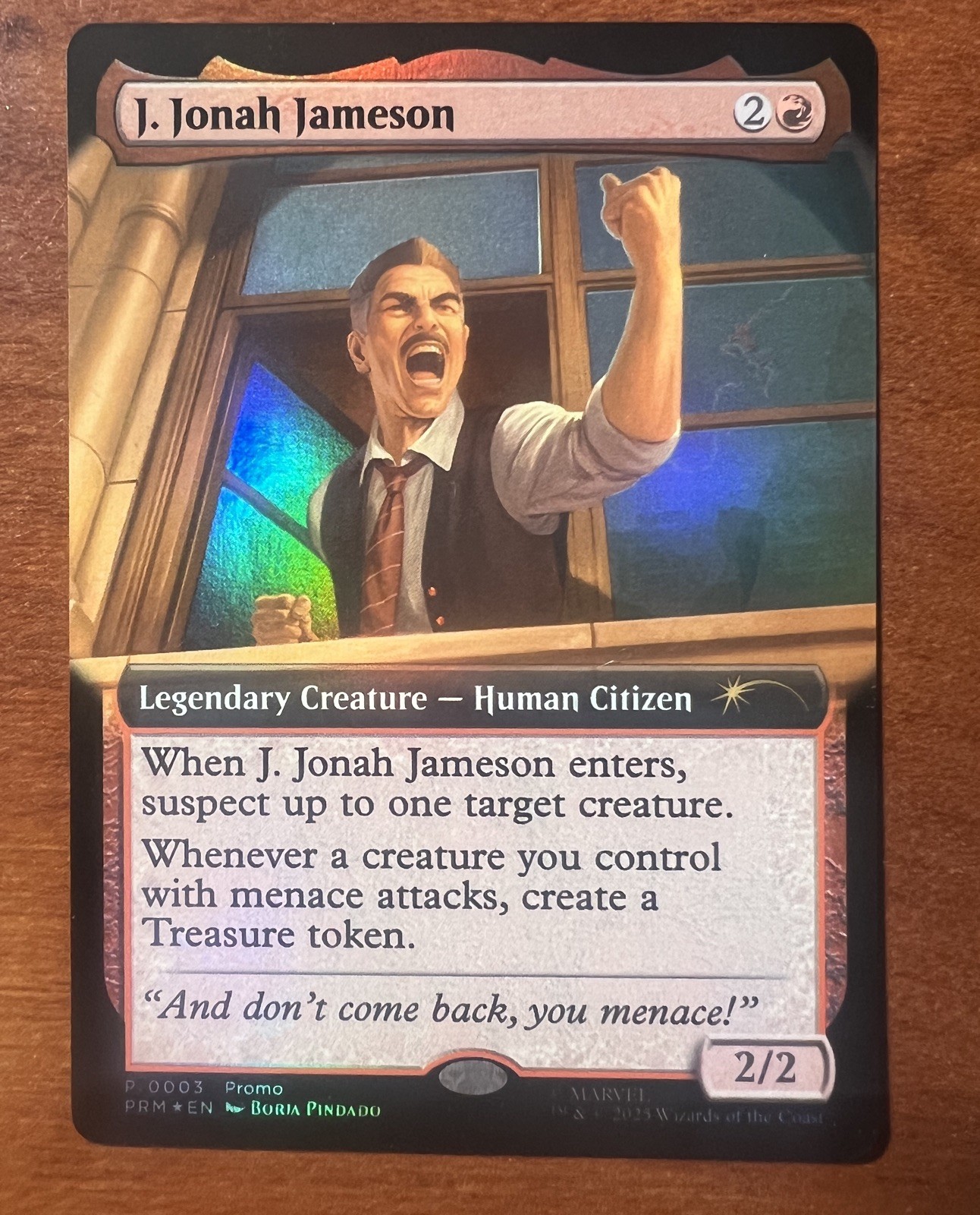 MTG J. Jonah Jameson Foil Promo Magiccon Exclusive | eBay