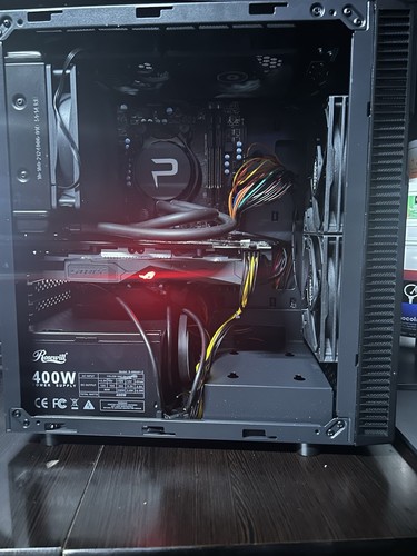Custom starter gaming PC, RX 570, 8GB RAM DDR3, 500GB HD, sleeper ...