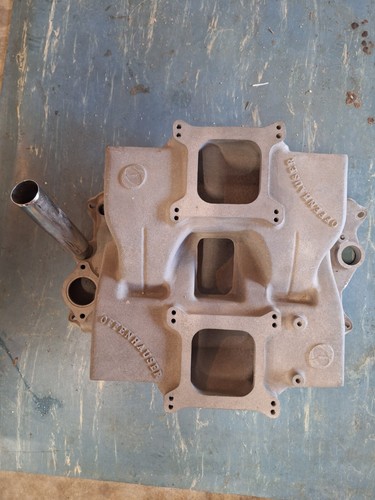 Offenhauser 5593 SBC Cross Ram Intake Manifold | eBay