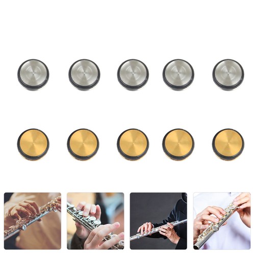 10Pcs Flute Musical Instruments Sound Hole Plugs Wind Music Repairable ...