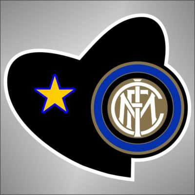 adesivo CALCIO FOOTBALL INTER CUORE sticker aufkleber pegatina | eBay