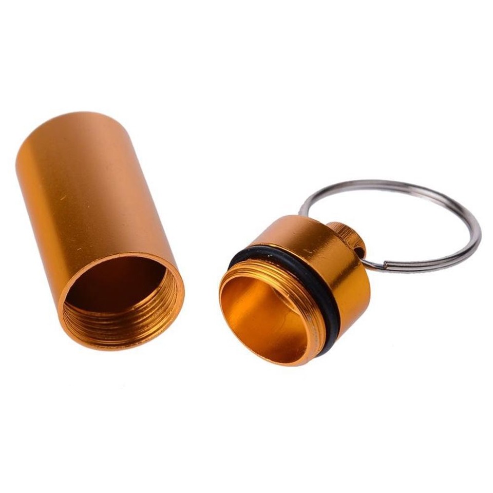 Small Waterproof Pill Tablet Medicine Storage Box Bottle Case Container ...