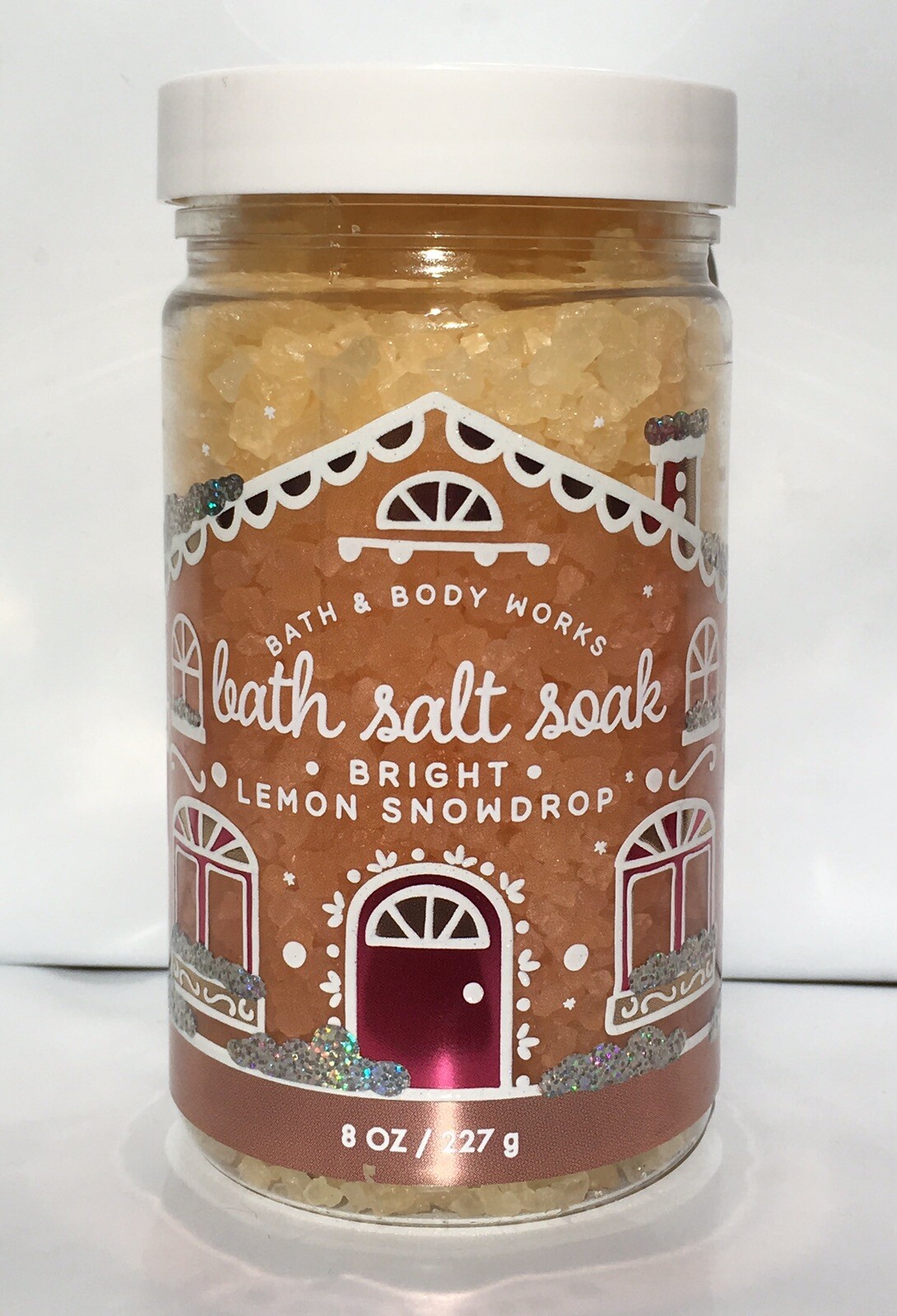 NEW Bath & Body Works BRIGHT LEMON SNOWDROP Bath Salt Soak 8 Oz - Ships ...