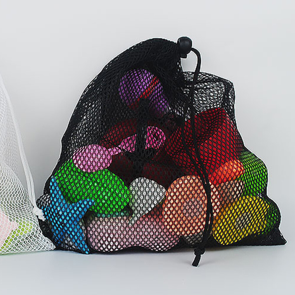5Pcs small mesh bags drawstring laundry net bag Bags Drawstring Mesh ...