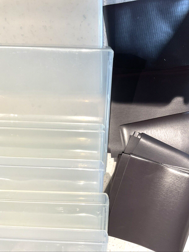 Stampin up Stamp Storage (4 packs / clear cases, magnetic sheets ...