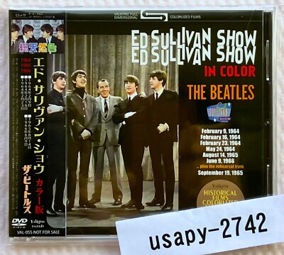 [Color Ver. ] THE BEATLES / ED SULLIVAN SHOW IN COLOR (2DVD) | eBay