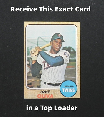 Tony Oliva Dover Reprint of 1968 Topps Card #165 _ Exact Card (T) in ...