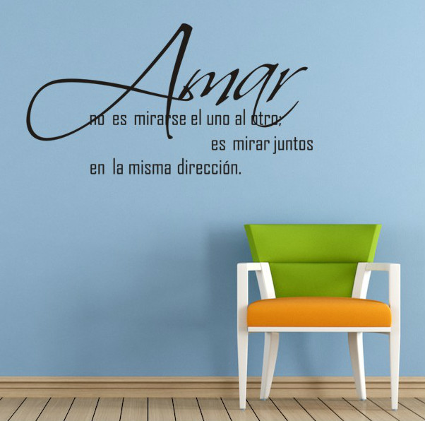 Spanish Vinyl Wall Quotes Wall Decals Decorative Phrases Family…