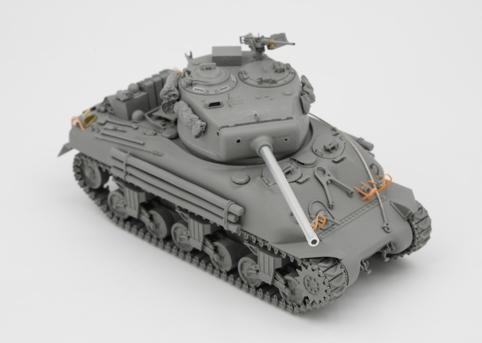 Border BT-046 1/35 Sherman M4A1 76mm Gun Turret Type Assemble Model Kit ...