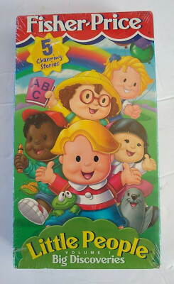 Fisher Price Little People VHS Volume 1 Big Discoveries 1999 New Sealed ...