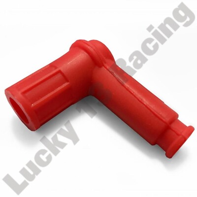 FIR rubber spark plug cover cap 90° fits M4 thread wire diameter up to ...