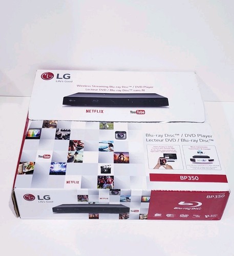 LG BP350 Wireless Streaming Blu-ray Disc DVD Player - New | eBay