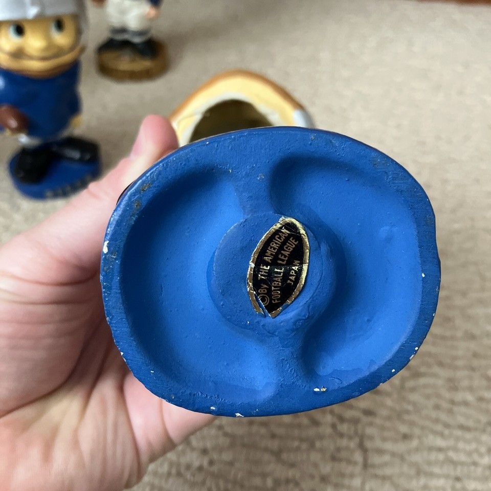 Buffalo Bills AFL Earpad Toes Up 1960 1965 Vintage Bobblehead NFL ...