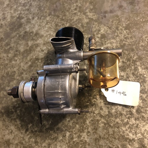 Vintage O&R 60 Control Line Model Airplane Engine w/ plastic gas tank ...