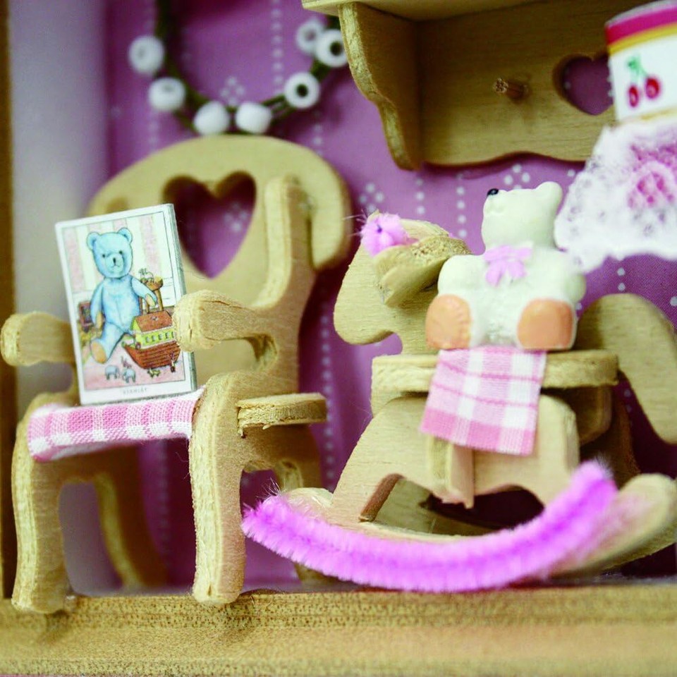 Billy Handmade Doll House Kit Petit Country Frame Kit Tone Room 8542 | eBay