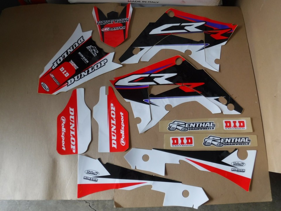 2002-2007 Honda CR250 CR250R Polisport Restyle Graphics 2003 2004 2005 ...