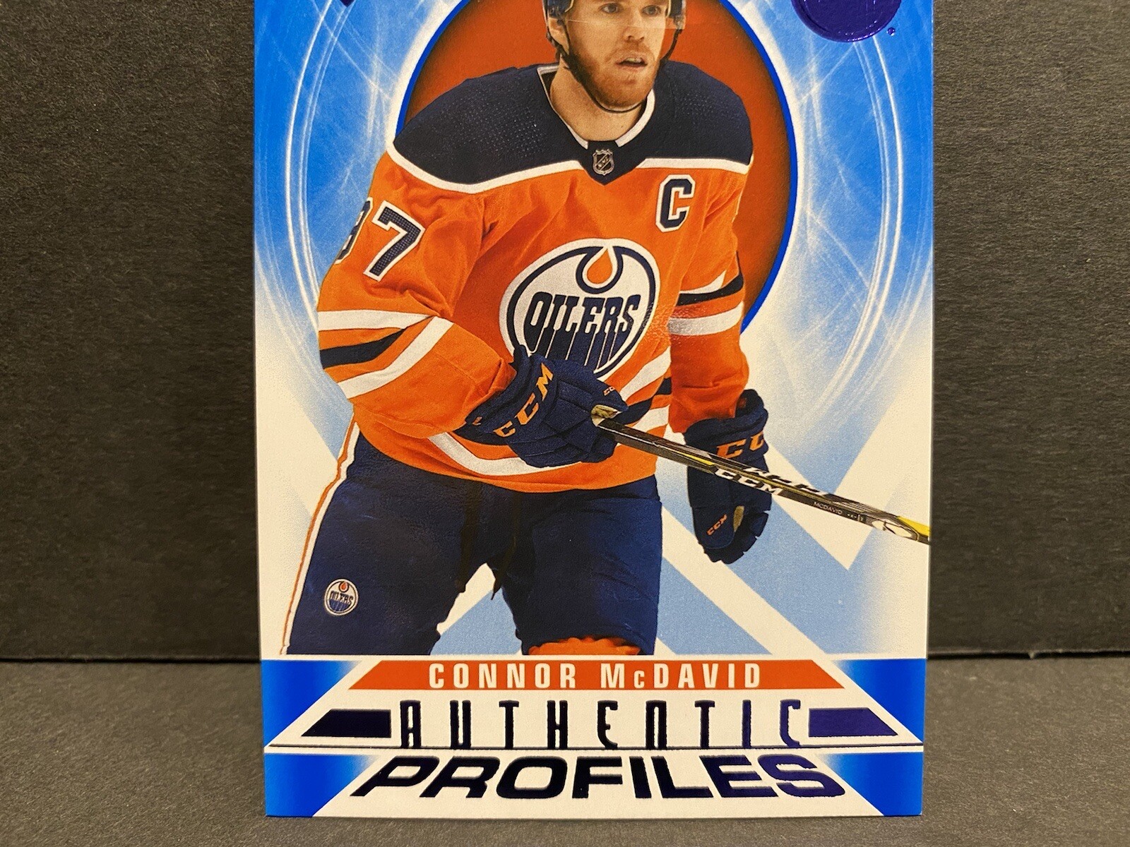 Connor McDavid 2020-21 Upper Deck SP Authentic Authentic Profiles #AP-1 ...