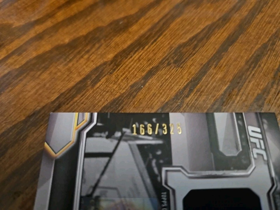 2016 Topps UFC Knockout Autograph Relic Card #166/325 Bobby Green #KAR ...