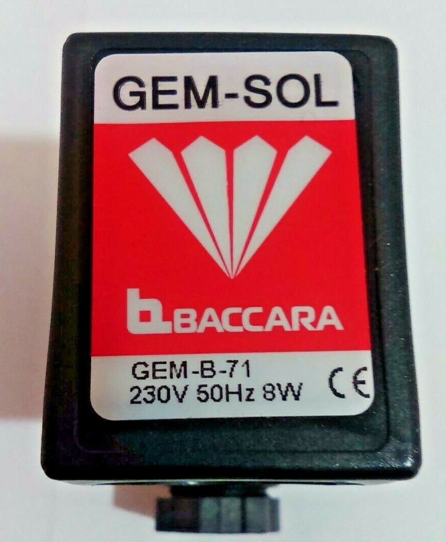 GEM-SOL Solenoid Coil 230V AC 50Hz 8W GEM-B-71 | eBay