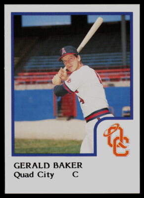 1986 ProCards Gerald Baker Quad City Angels | eBay