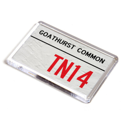 FRIDGE MAGNET - Goathurst Common TN14 - UK Postcode | eBay UK