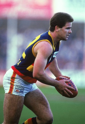 Mark Ricciuto Of The Adelaide Crows In Action Adelaide Crows Old Photo ...