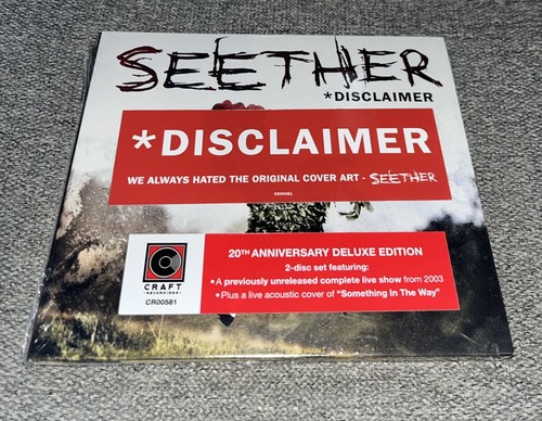 Disclaimer (20th Anniversary Edition) by Seether (New CD)⭐️Buy Any 3 ...