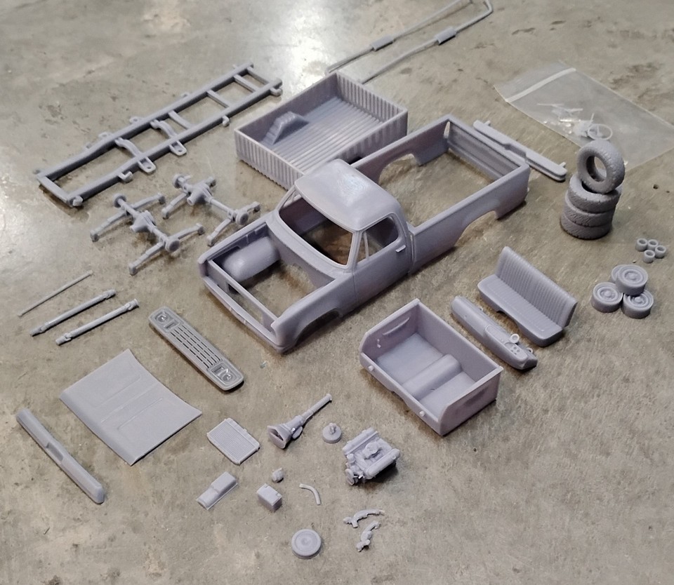 3d printed 1/35 Dodge Late M880 1.25 Ton Army Military Model Kit | eBay