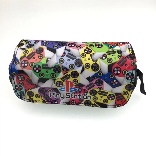Nintendo GAME PAD LOGO Pen Pouch Canvas Pen Case Cartoon Student ...