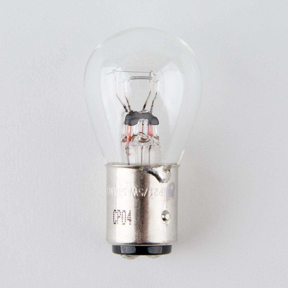 Stanley A4875B 12V 21/5W S25 BAY15d 7443 Clear Bulb QTY=1 Bulb (Plain ...