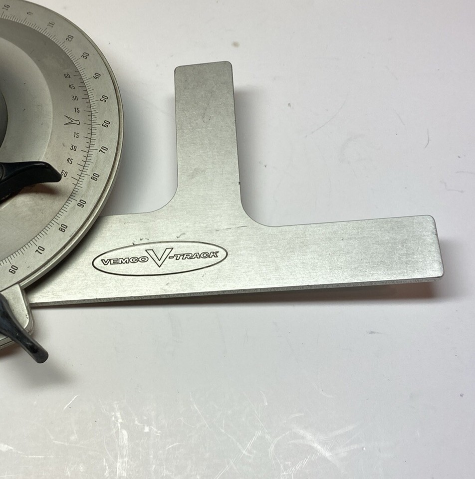 Vemco V Track Protractor Head Manual Drafting Table Part Excellent ...