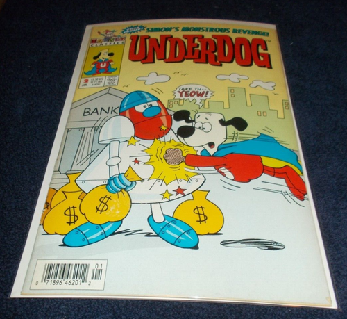 UNDERDOG # 2 GD+ LOW GRADE 1994 HARVEY COMICS NEWSSTAND (HAVE NO FEAR!) | eBay