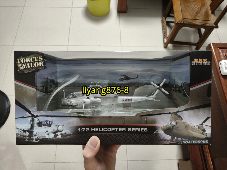1/72 USMC Bell AH-1Z 'Viper' Helicopter Static Model Plane Collection ...