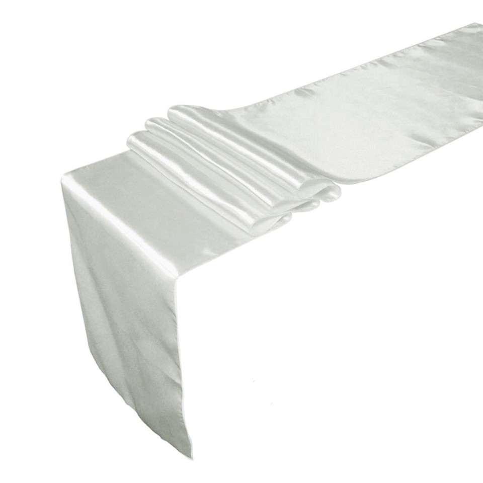 15 Tissue Lame Table Runners 14"x108" Metalic Gold or Silver Wedding ...