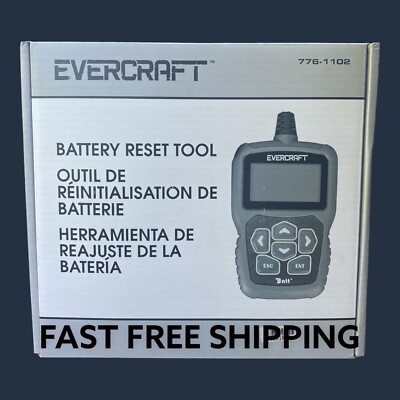 Battery Reset Tool EVERCRAFT BRAND 776-1102 Brand New Factory Sealed ...