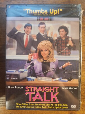 Straight Talk (DVD, 2003) Dolly Parton, James Woods, Griffin Dunne NEW ...